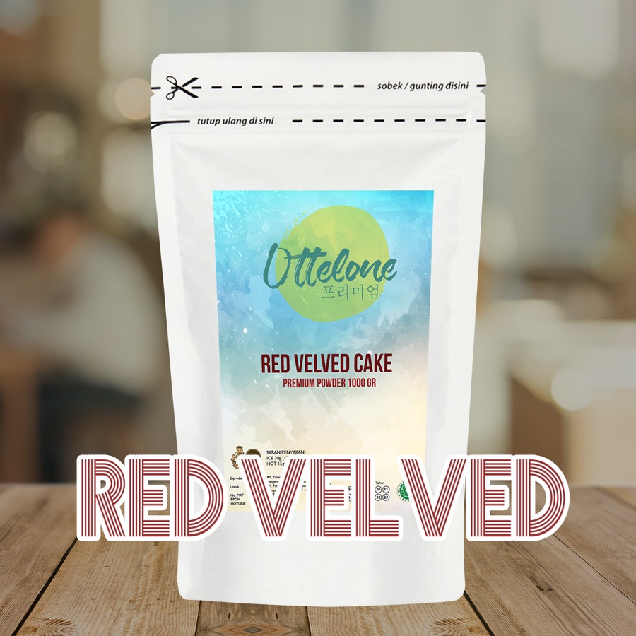 Jual Powder RED VELVET 1kg Bubuk Minuman Premium Merk OTTELONE | Shopee ...