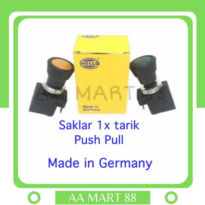 Jual Saklar tarik 1x / switch push pull HELLA original Made in Germany ...