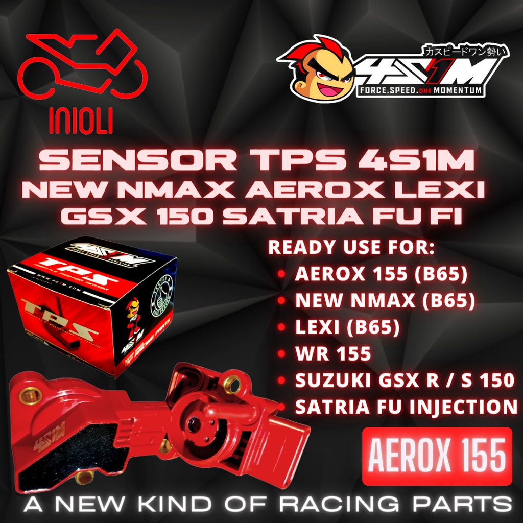 Jual TPS SENSOR 4S1M YAMAHA B65 NEW NMAX AEROX LEXI 125 155 WR 155 ...
