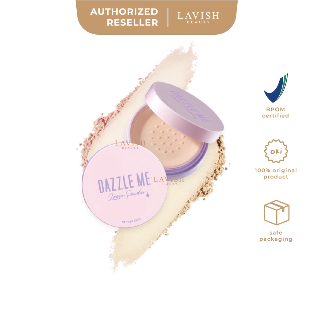 Jual DAZZLE ME Always Setting Loose Powder (6gr) | Shopee Indonesia