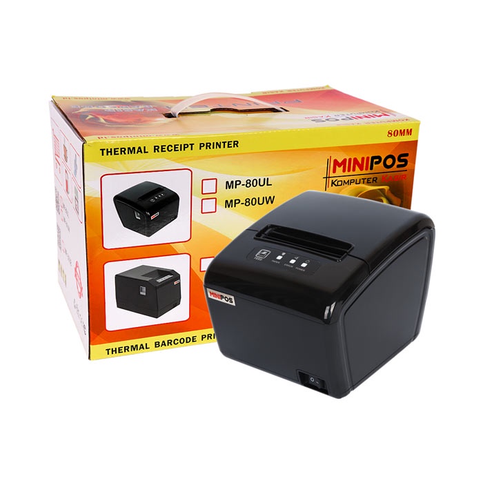 Jual Printer Thermal MINIPOS MP-80US 80mm USB+COM Auto Cutter Antrian ...
