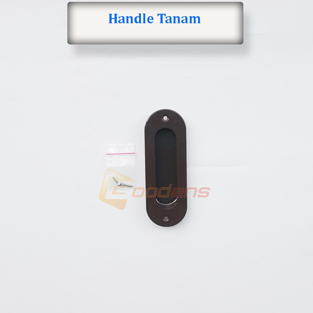 Jual Handle Tanam Pintu Sliding Tarikan Tanam Oval | Shopee Indonesia