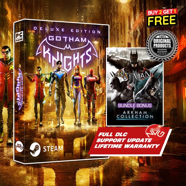 Jual Gotham Knights Deluxe Edition PC Original Game | Shopee Indonesia