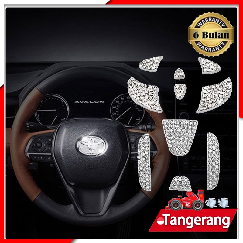 Jual Stiker Emblem Logo Stir Mobil Logo Setir Mobil Bling Berlian ...