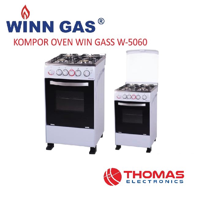 Jual Kompor Freestanding/kompor oven/kompor restauran win gas W 5060 ...