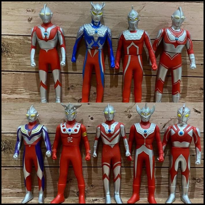 Jual Ultraman Legend Of Heroes Action Figure Ultraman Set 9 | Shopee ...