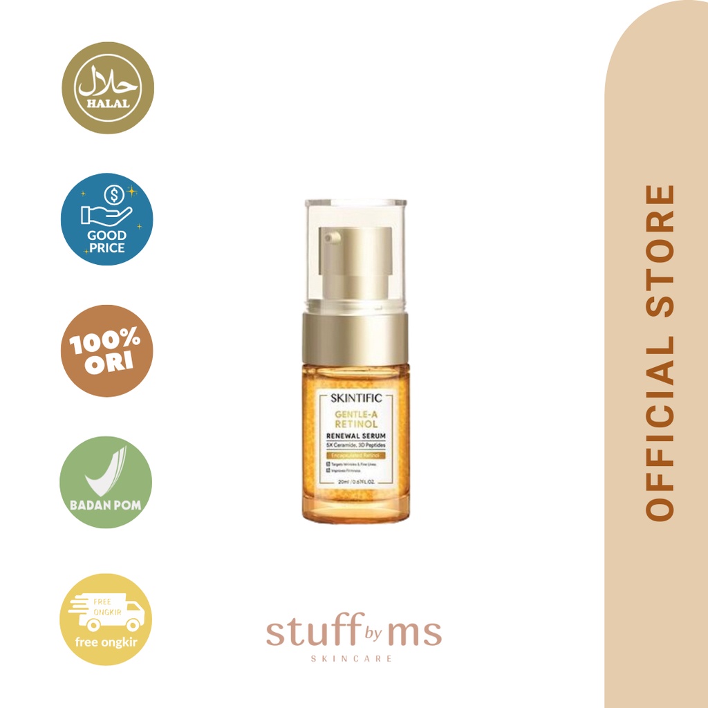 Jual SKINTIFIC Retinol Serum Anti Aging 5X Ceramide Gentle A Renewal ...