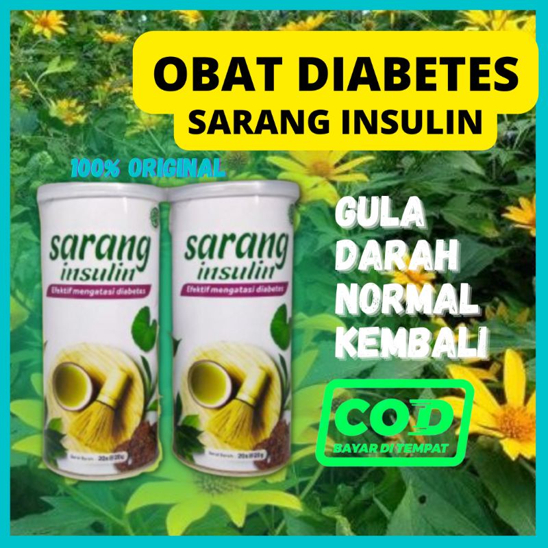 Jual Obat Herbal Diabetes Paling Ampuh Original Teh Sarang Insulin Obat ...