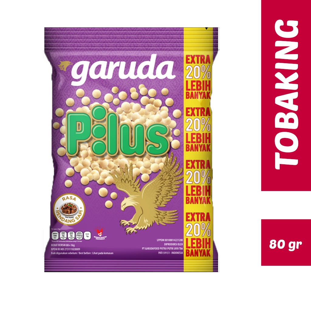 Jual Pilus Garuda 80gr + 16gr Original Sapi Panggang Pedas Mie Goreng ...