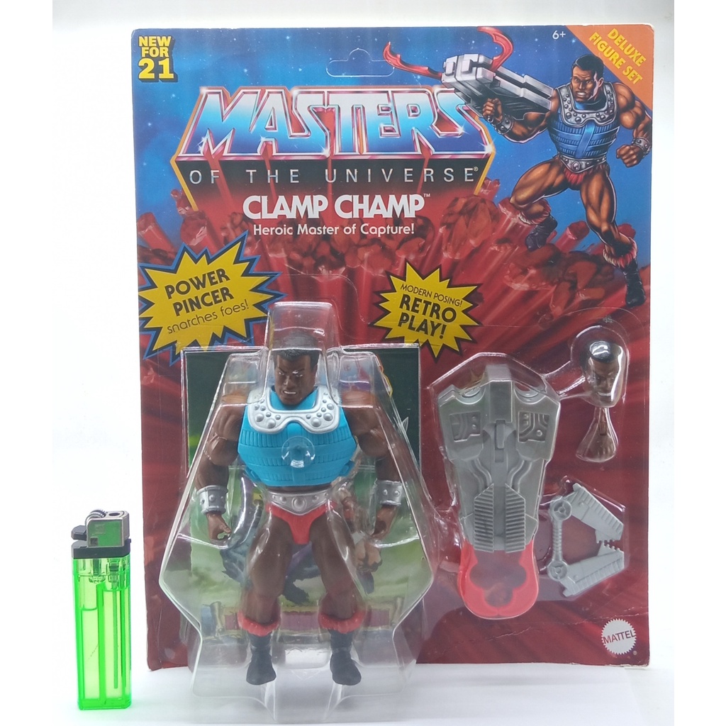 Jual Mattel Masters Of The Universe MOTU Clamp Champ Original 6 Inch ...