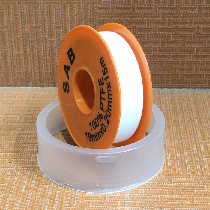 Jual Seal Tape / Isolatip Pipa SAB 19mm x 0.20mm x 15m Jumbo Lebar ...
