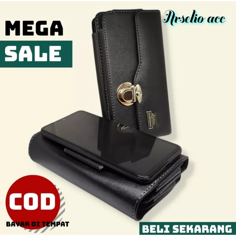 Jual DOMPET HP PINGGANG 1 SLOT DAN 2 SLOT 6,5IN,SARUNG HP HORIZONTAL ...