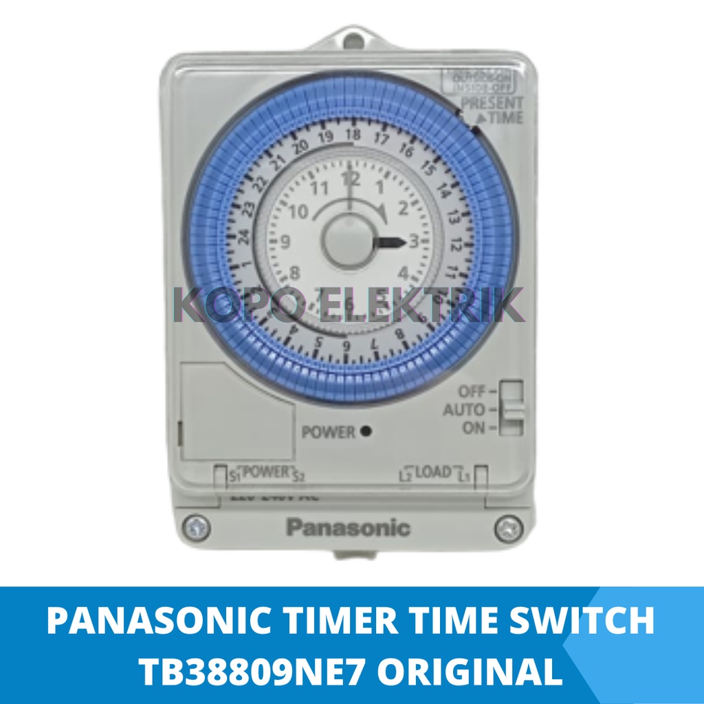 Jual Panasonic Timer Time Switch TB38809NE7 Original | Shopee Indonesia