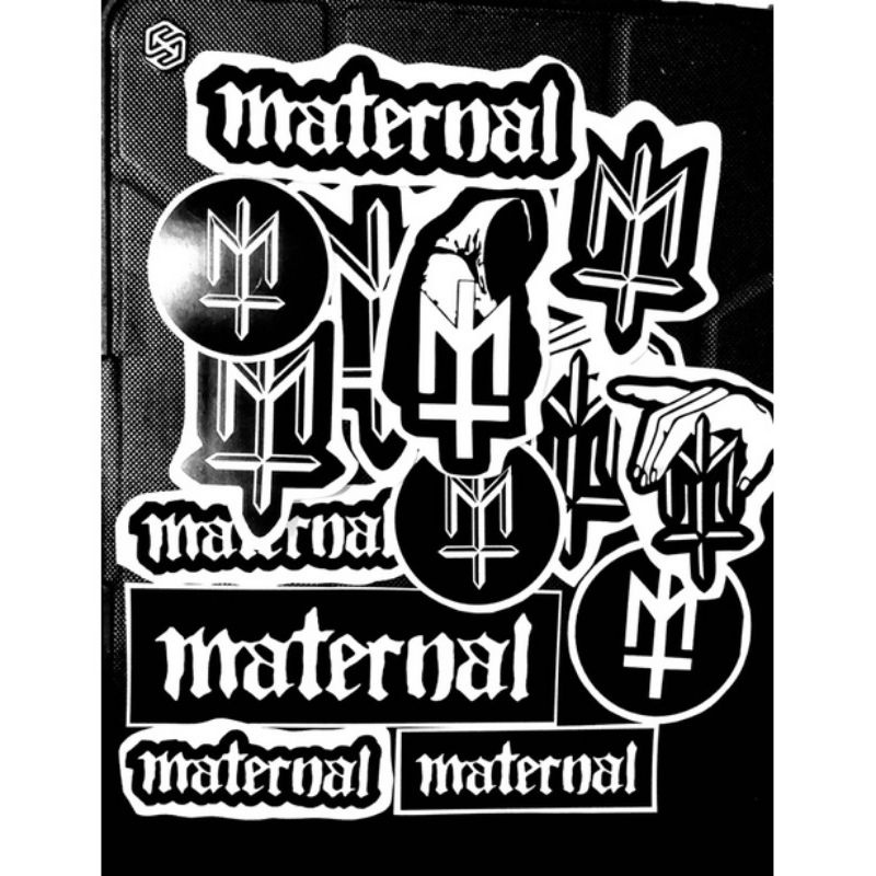Jual sticker pack maternal isi 14 stiker helm laptop motor aesthetic ...