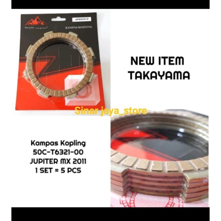 Jual Kain Klos Plat Kampas Kopling Jupiter Mx N'12 Takayama | Shopee Indonesia