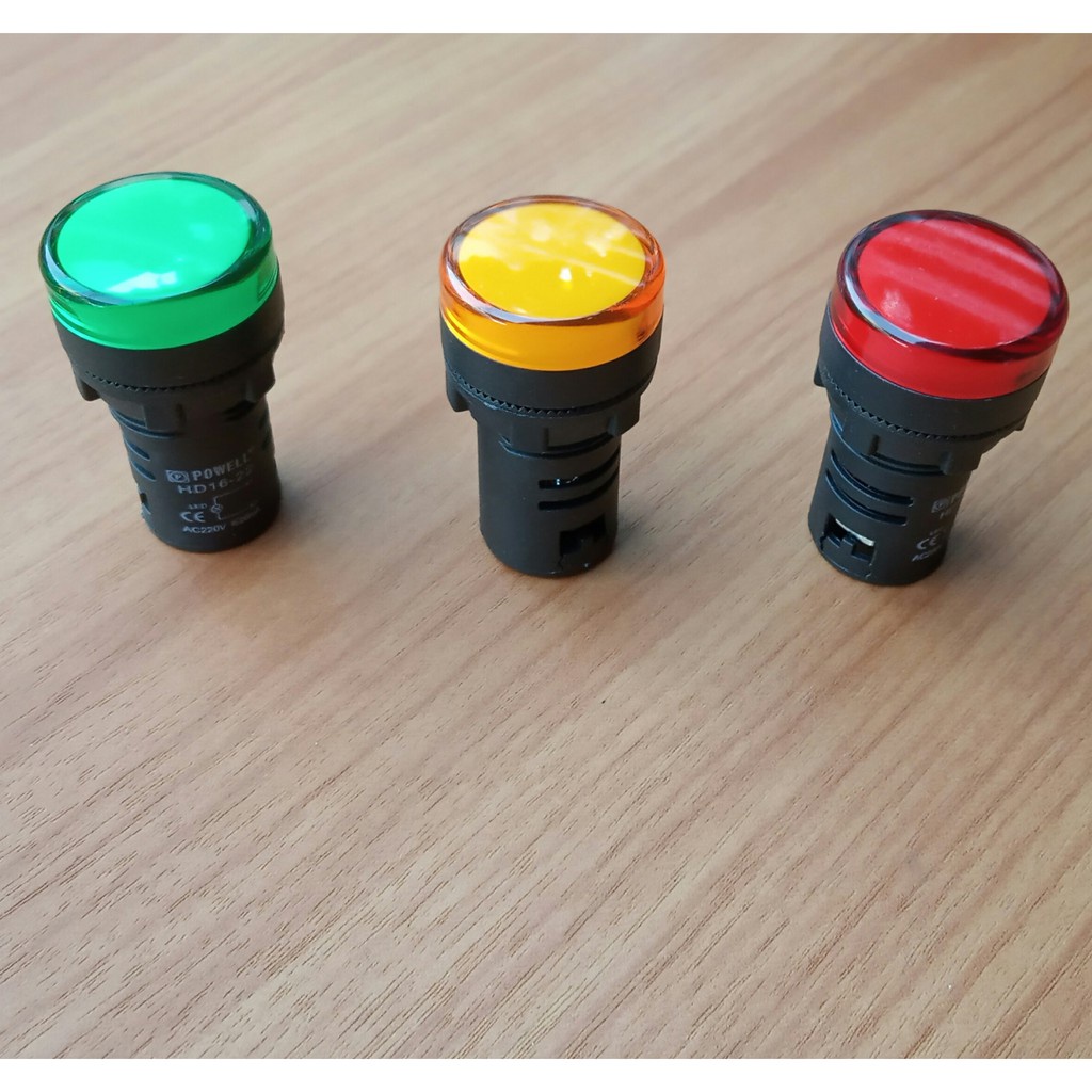 Jual ZETA PILOT LAMP LED 22MM - MERAH / KUNING / HIJAU | Shopee Indonesia