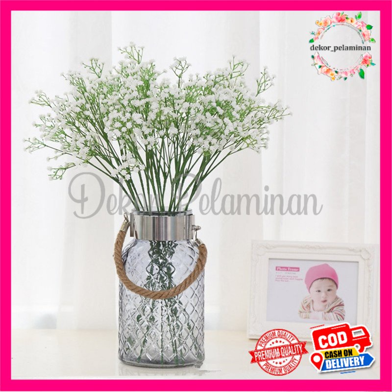 Jual BUNGA BABY BREAT CABANG 2 ARTIFICIAL DEKORASI PELAMINAN - BUNGA ...