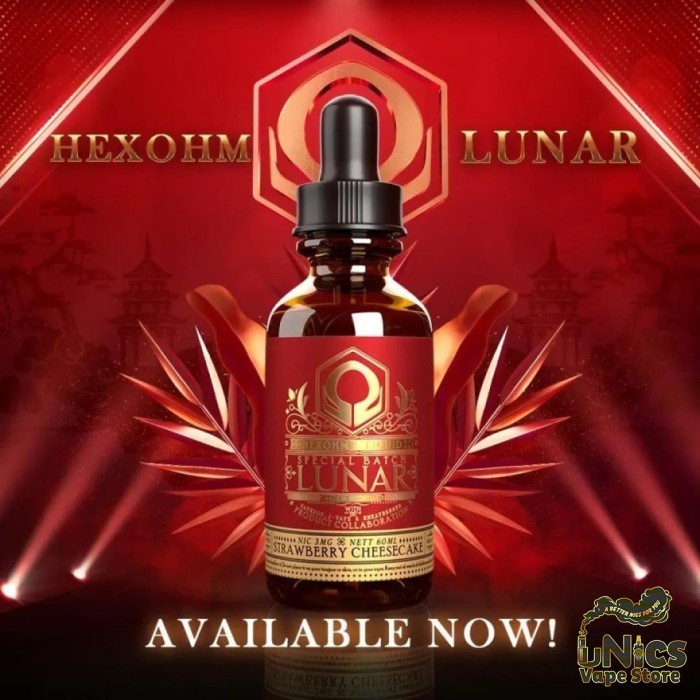 Jual LUNAR HEXOHM SPECIAL BATCH 60ML | Shopee Indonesia