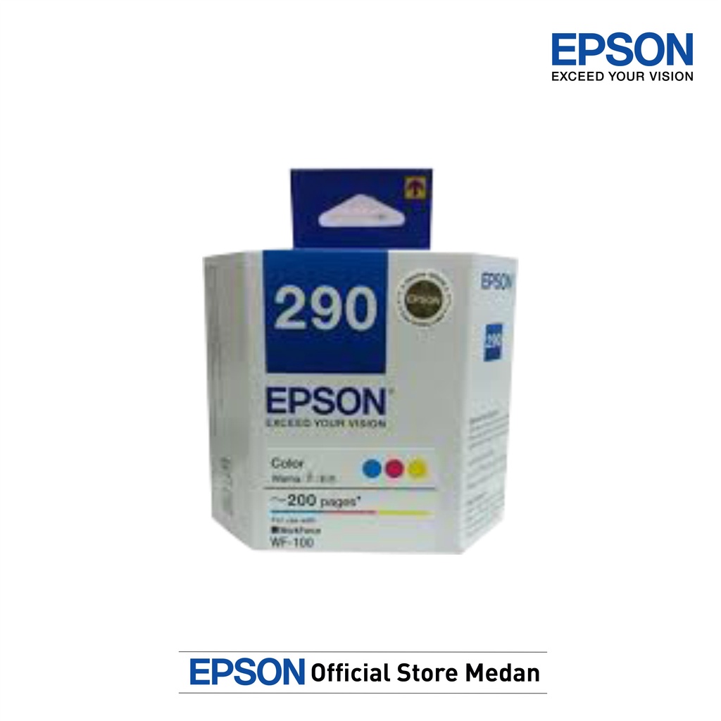Jual Tinta Catridge EPSON T290 T289 COLOUR C13T290090 Original ASLI WF ...