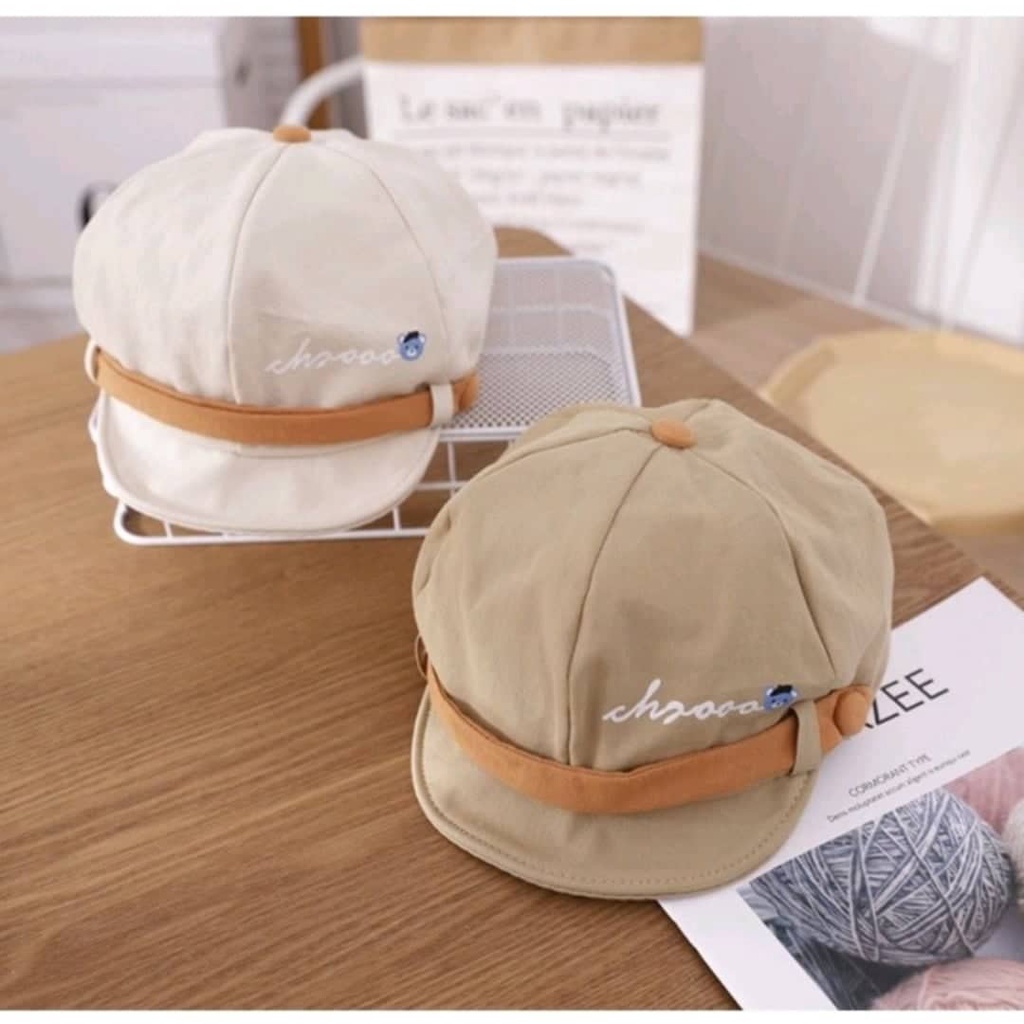 Jual topi anak terbaru model list chroo // topi anak lucu dan kekinian ...