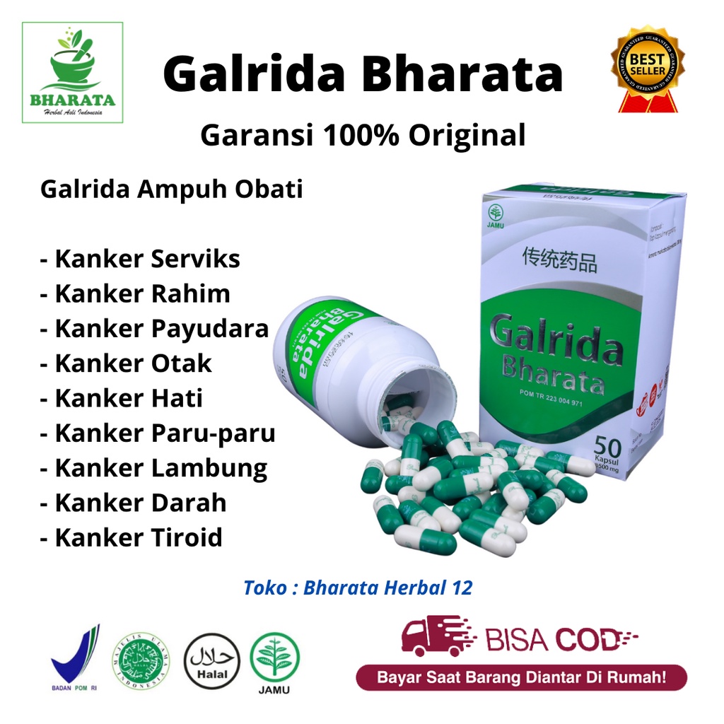 Jual Galrida Bharata Obat Kanker dan Tumor Herbal Ampuh - Kemasan 500g ...