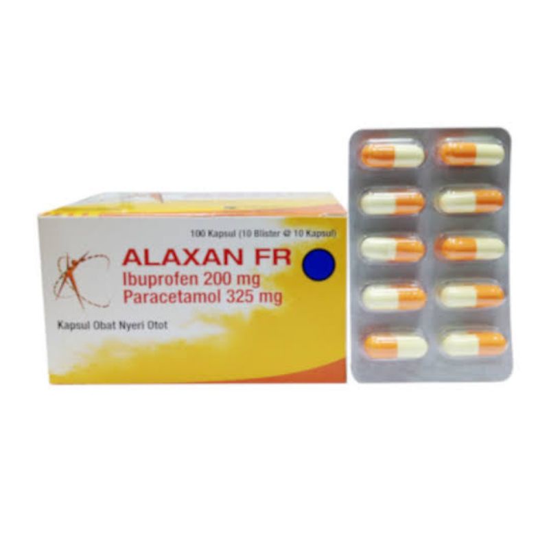 Jual ALAXAN FR BLISTER / BOX ISI 100 anti nyeri dan penurun demam ...