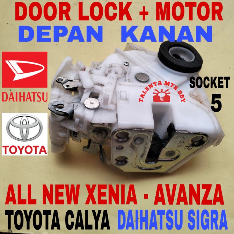 Jual DOOR LOCK + MOTOR ACTUATOR / CENTRAL LOK DEPAN KANAN VELOZ + ALL ...