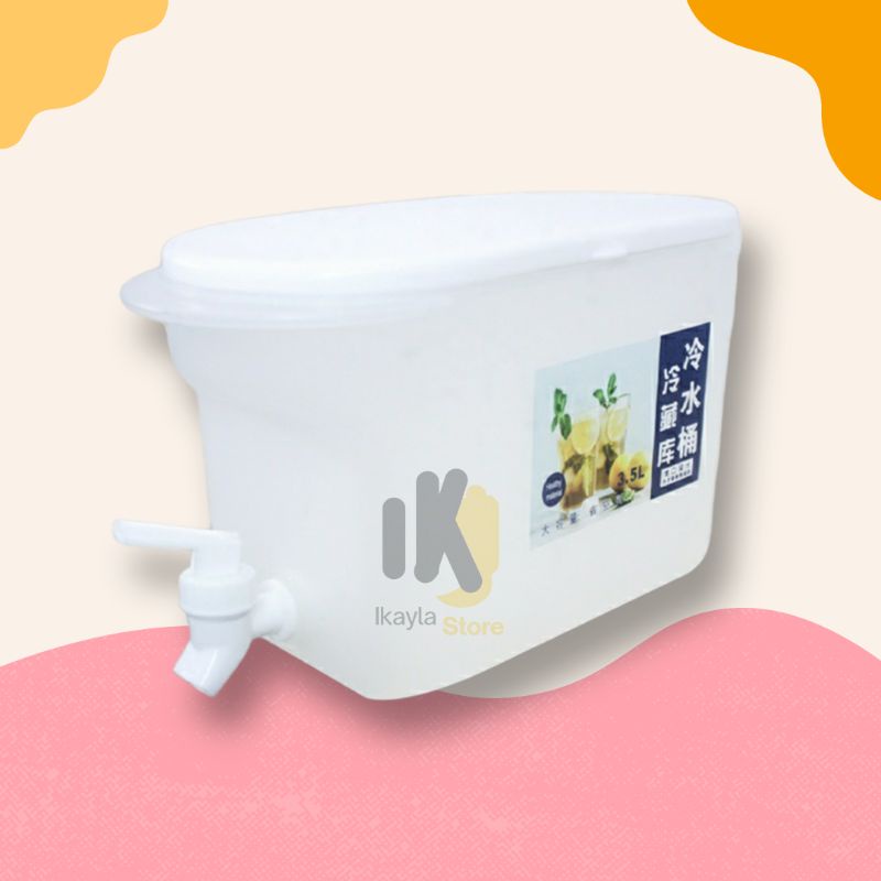 Jual DISPENSER AIR MINUM JUS 3,5 - 4L JUICE BOTOL MINUM GALON KULKAS ...