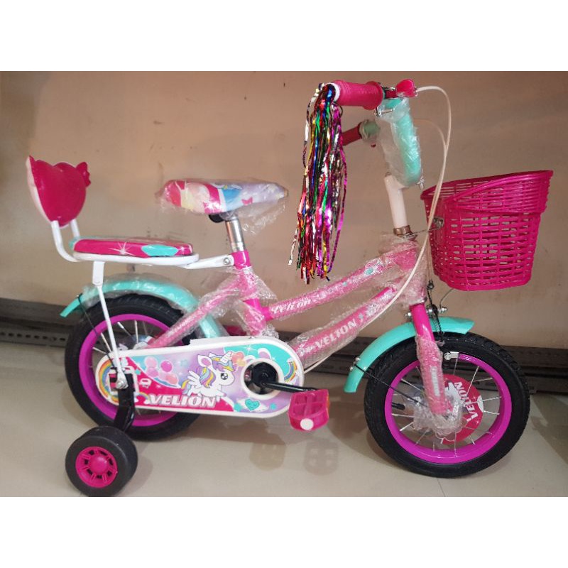 Jual Sepeda Anak Sepeda Mini 12 inch VELION ( KUDA PONY ) ( PINK ...