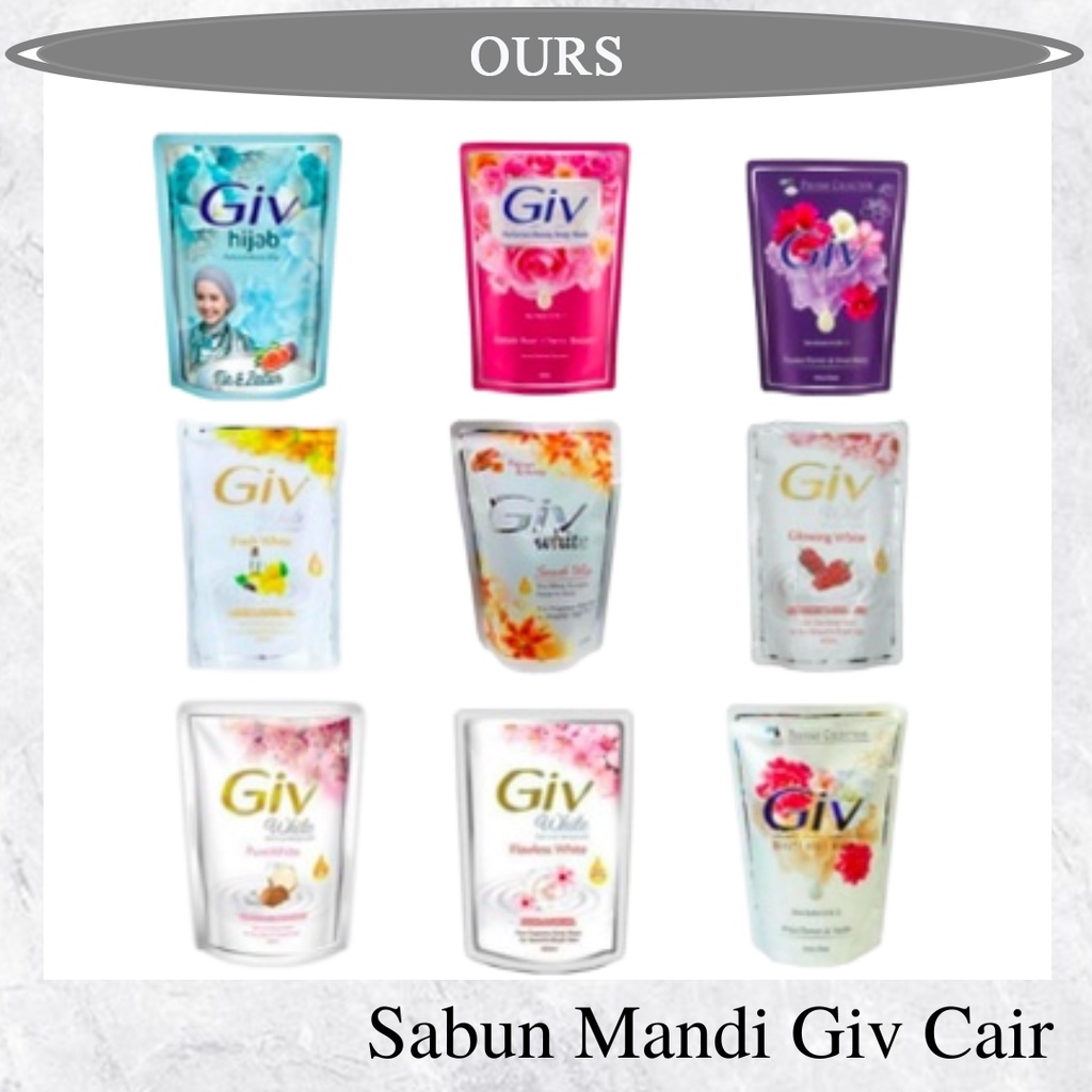 Jual SABUN MANDI GIV CAIR 60ml Sachet ukuran EKONOMIS OURSHOPNOW ...