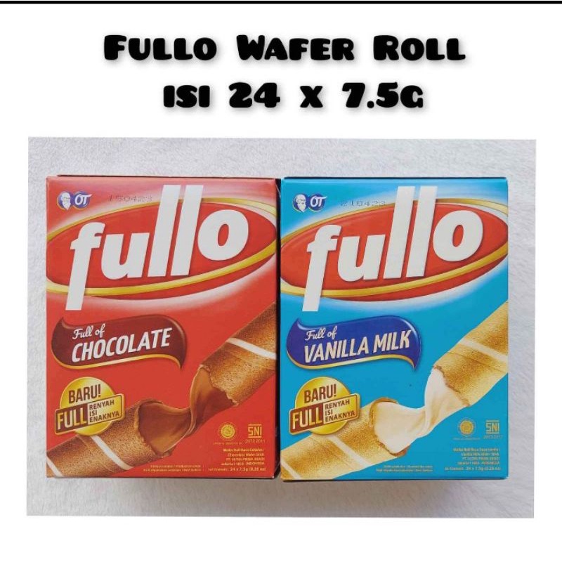 Jual Fullo Wafer Roll | Shopee Indonesia
