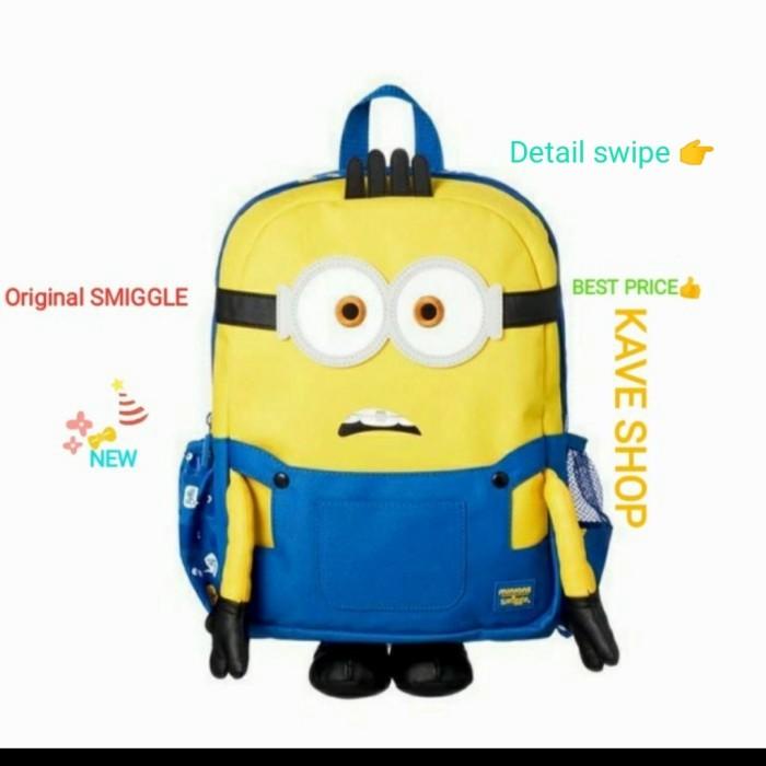 Jual SMIGGLE Bag Backpack Minions Character - Backpack Junior - ORI ...