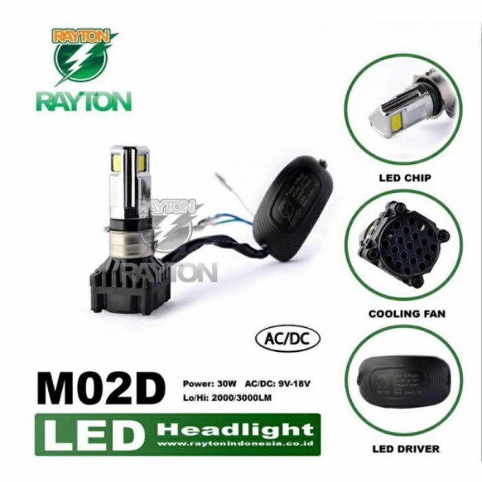 Jual RTD Lampu LED Motor 6 Sisi 3 Sisi Original RTD RAYTON | Shopee Indonesia