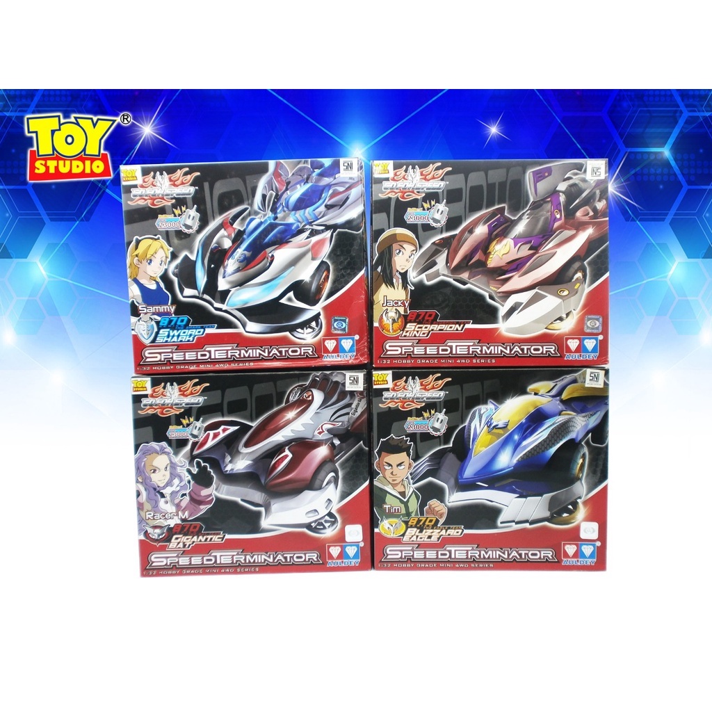 Jual Toy Studio Auldey Go For Speed Speed Terminator 870 Series Model ...