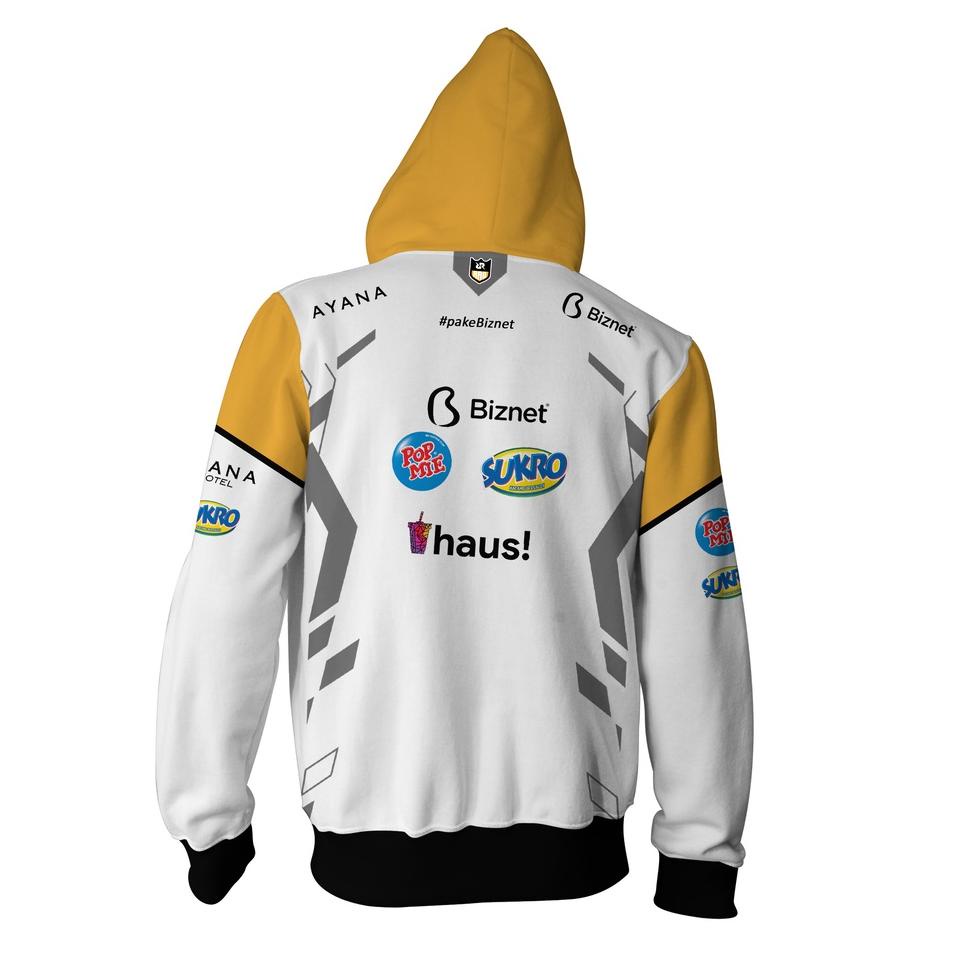 Jual G41S ZIPPER JAKET GAMING RRQ MELIOR 2022 FDI | Shopee Indonesia