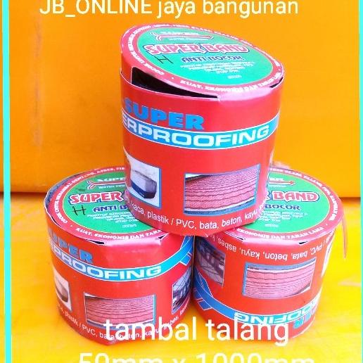Jual (:(:(:(] tambal talang seng lakban aspal 5cm x 1mtr per pcs ...