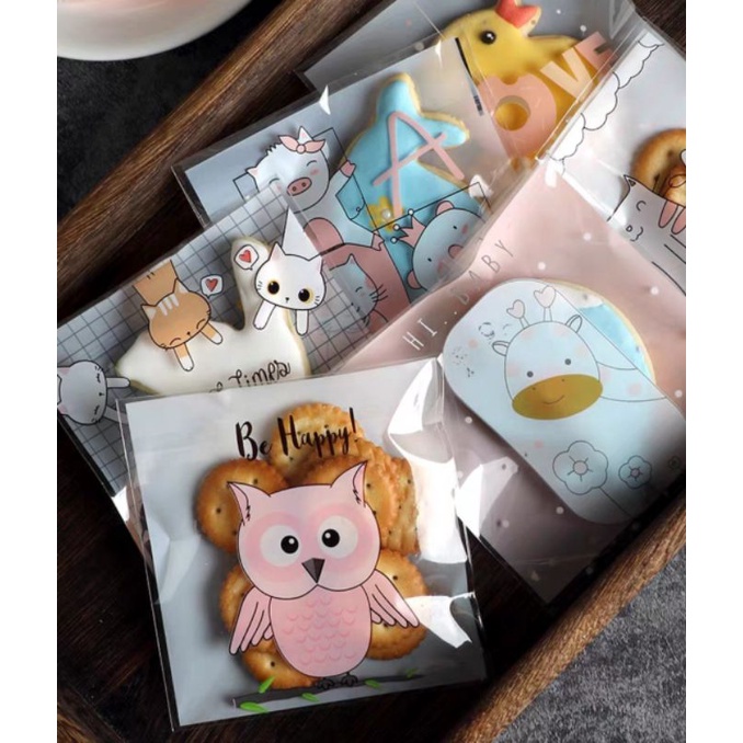 Jual Plastik Cookies 7x7 Multi Design | Shopee Indonesia