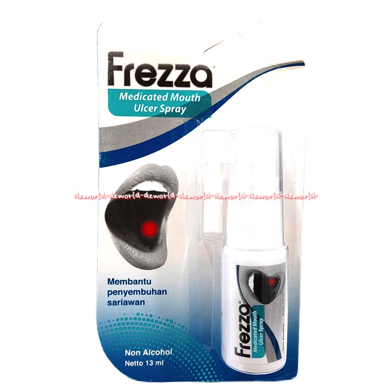 Jual Frezza Antiseptic 13ml Mouthwash Spray Strong Mint Obat Kumur ...