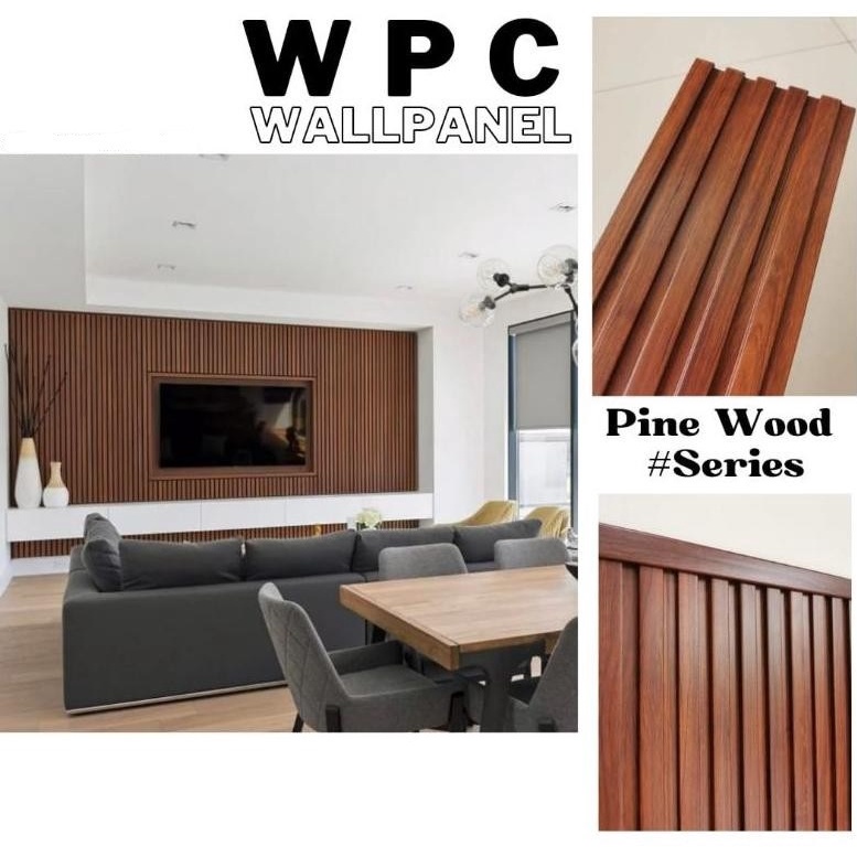 Jual Woodpanel WPC 3D Wallpanel Dinding PVC Kayu | Shopee Indonesia