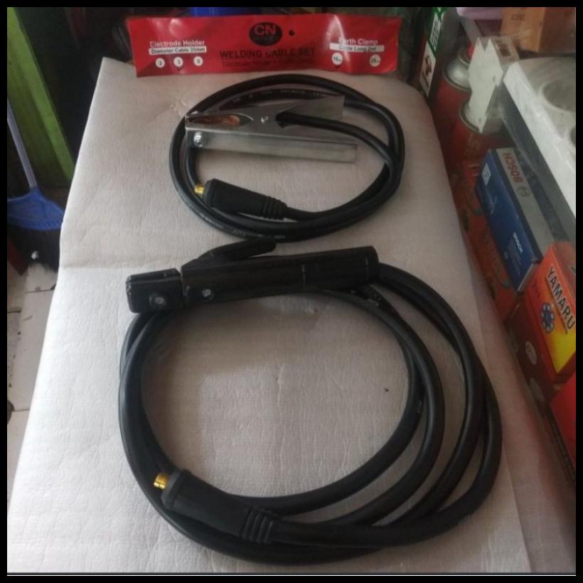 Jual Paket Set Tang Las & Tang Masa & Kabel 3 Meter Stang Las Listrik ...