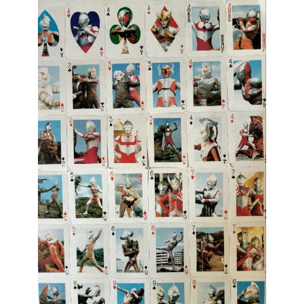 Jual Kartu Remi / Bridge Mini Ultraman Jadul Vintage 90an | Shopee ...