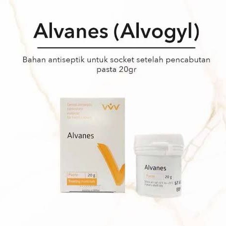 Jual Dental ALVANES ALVOGYL bahan Antiseptik Socket setelah pencabutan ...