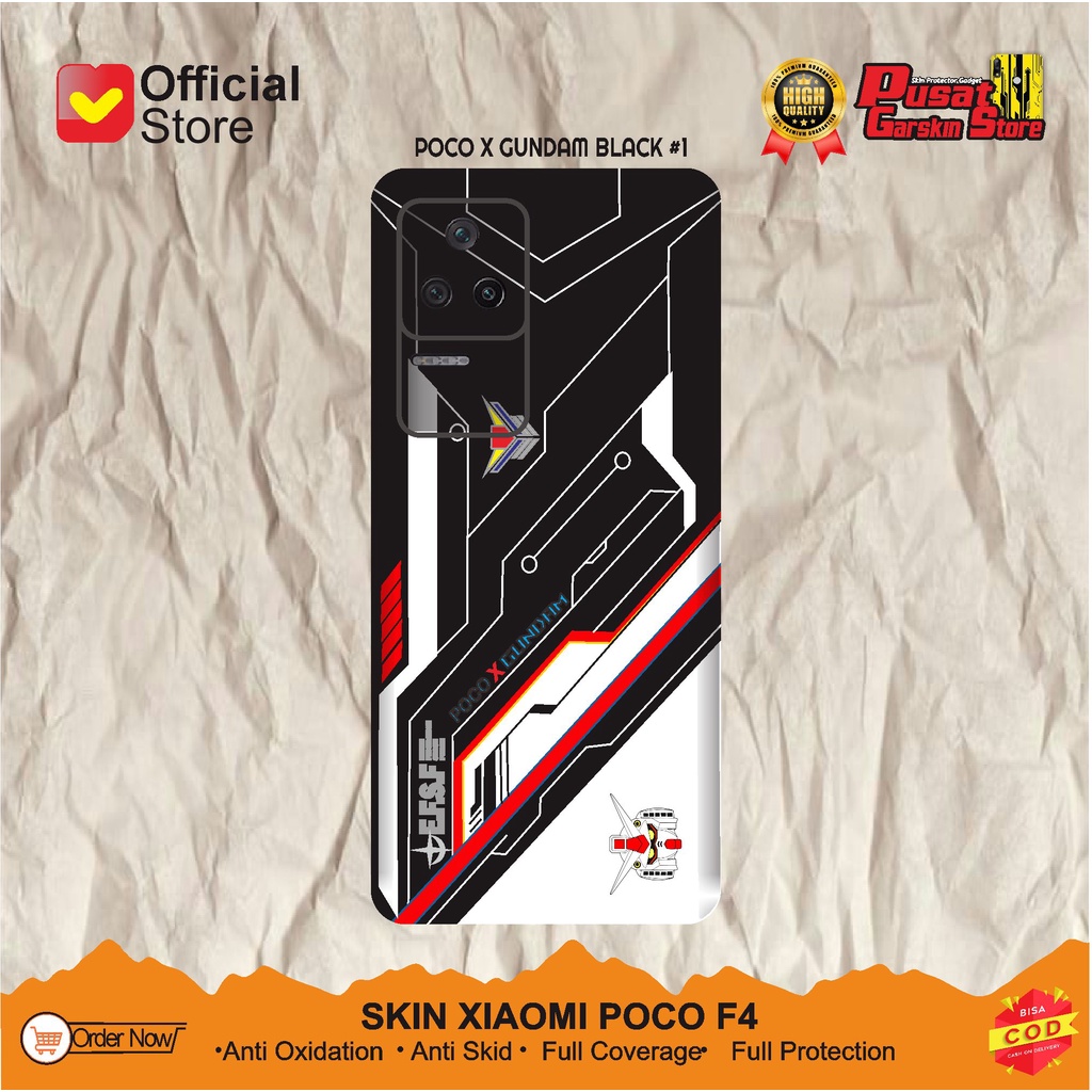 Jual Skin POCO F4 Anti Jamur Garskin Gadget Motif Poco X Gundam(2pcs ...