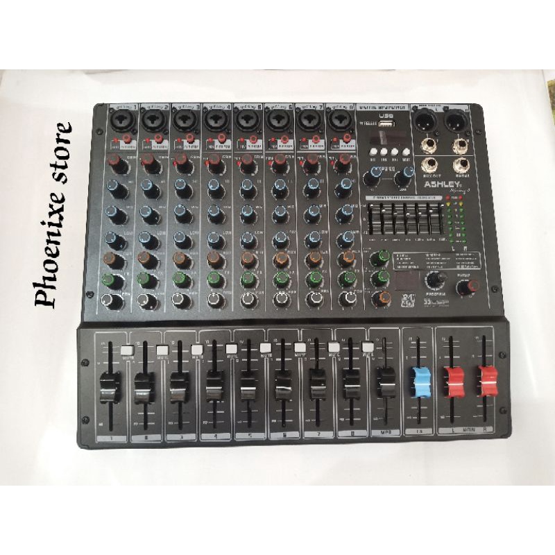 Jual Mixer Ashley Mixing 8 Original 8 Channel USB Interface - Bluetooth ...