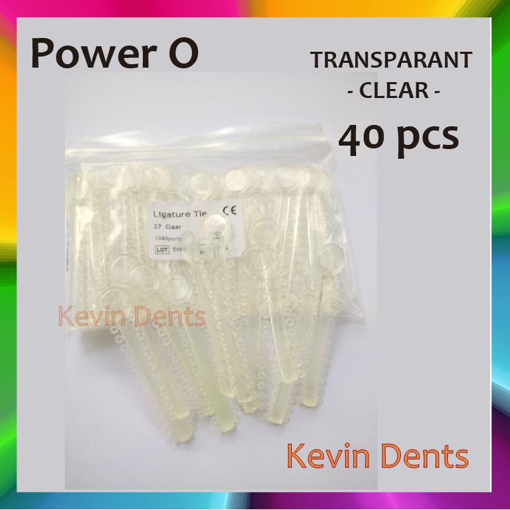 Jual Karet Behel Power O Creative, 1pak warna Transparant, Bening ...