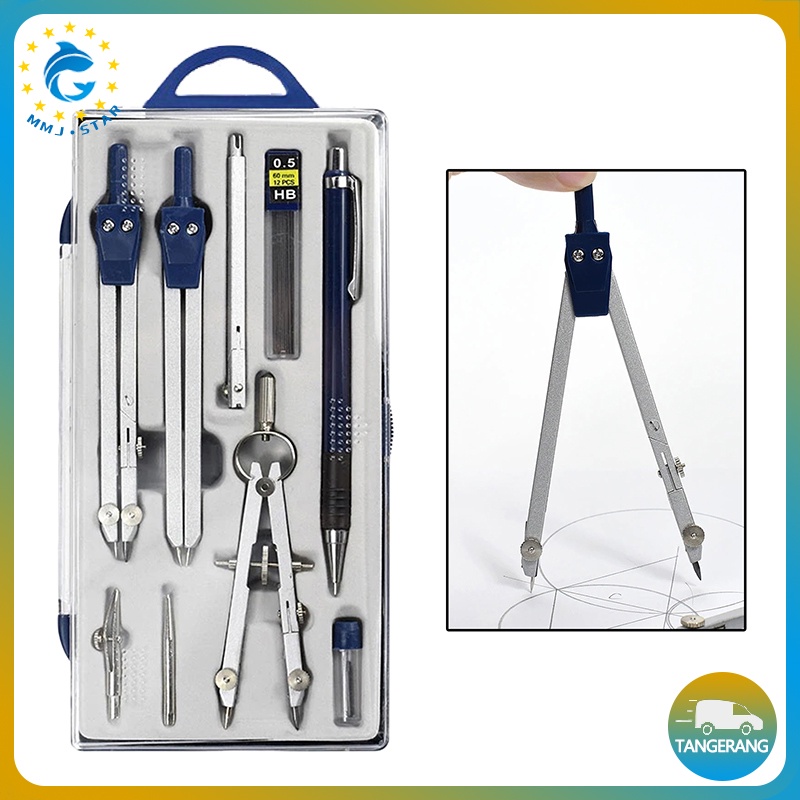 Jual Precision Spring Bow Drawing Compass Untuk Membangun Hause/Alat ...
