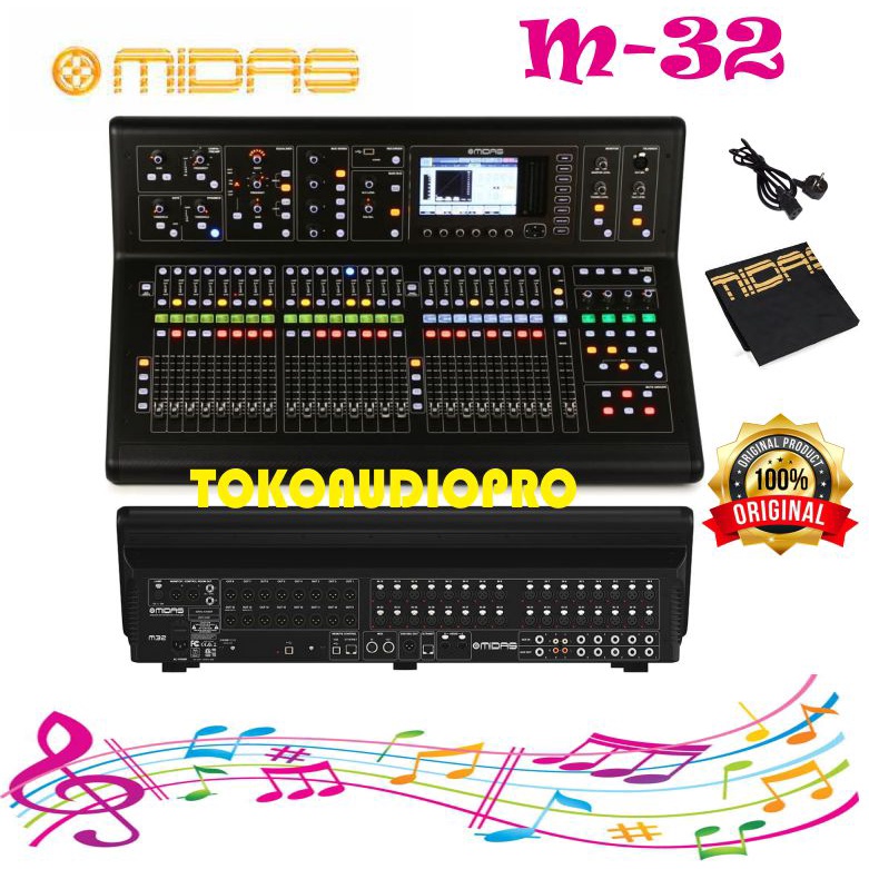 Jual Midas M32 LIVE Digital Mixer Midas M-32 Live M32Live | Shopee ...