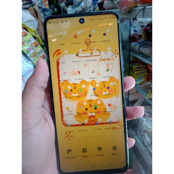 Jual Infinix note 10 Ram 6 Rom 128 minus layar retak | Shopee Indonesia