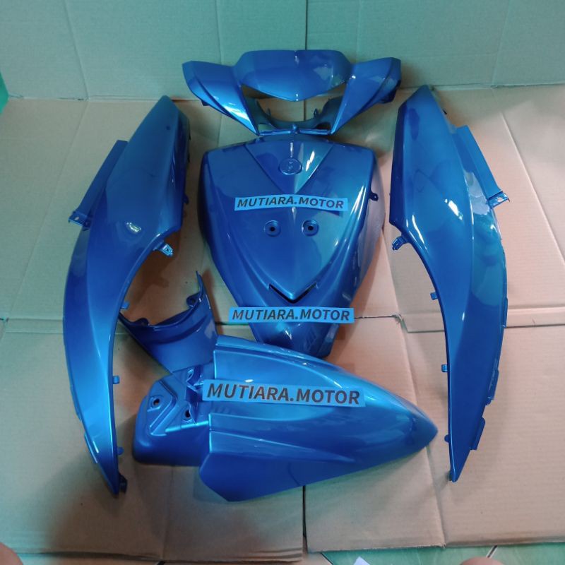 Jual Full Cover Body Halus Yamaha Mio J Biru. Tahun 2012 2013 2014 ...