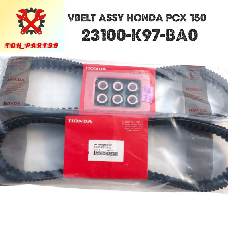Jual VBELT V BELT ASSY HONDA PCX 150 LOKAL 23100-K97-BA0 | Shopee Indonesia